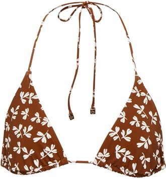 Tory Burch Bedrucktes Bikini-Oberteil