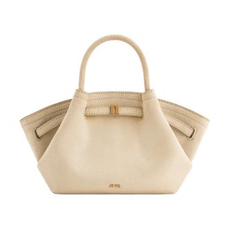 JW PEI Hana Mini Tote Bag aus Kunstwildleder - - Bags - Damen - Wei&szlig; - ONE SIZE