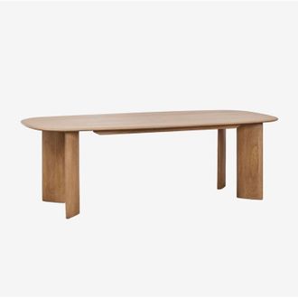 Sklum Sklum - Table de salle &agrave; manger ovale 240x100 cm en bois de manguier Miller