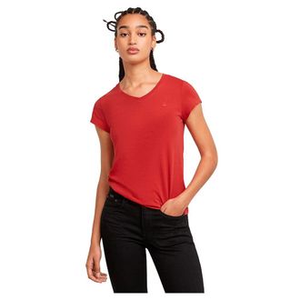 G-Star G-Star Damen Eyben Slim V-Neck Top 2.0, Rot (Baron D24533-4107-1828), L