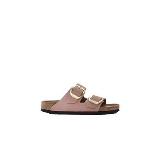 Birkenstock Arizona Big Buckle Nubukleder Sandalen - - Shoes - Damen - Rosa - 35 EU