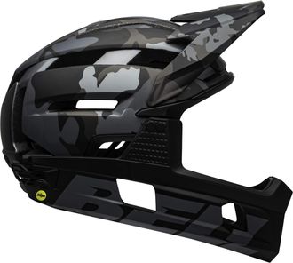 Bell Bell Herren Super Air R MIPS Fahrradhelm MTB, Matte/Gloss Black camo, L | 58-62cm