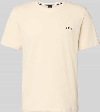 HUGO BOSS Regular Fit T-Shirt aus Baumwoll-Mix