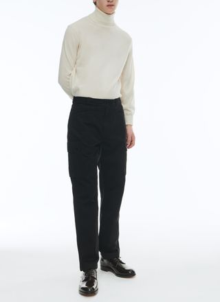 Fursac Pantalon cargo multipoches en coton - Taille 29 - Homme