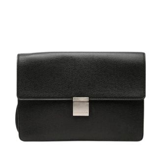 Louis Vuitton Pre-owned Selenga Clutch - Femme - Pre-owned - Noir - Taille: ONE Size