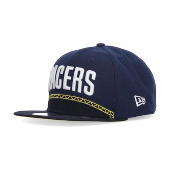New Era unisex, Accessoires, Bleu, Taille: ONE Size Casquette à Visière Plate Indiana Pacers