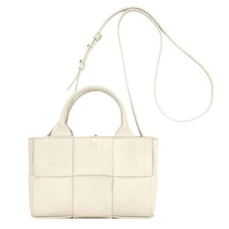Bottega Veneta Pre-owned Mini Pouch - Femme - Pre-owned - Blanc - Taille: ONE Size