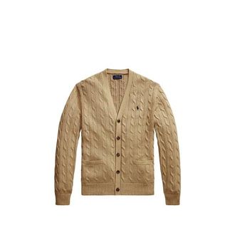 Polo Ralph Lauren Cardigan en maille torsad&eacute;e