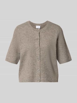 Vila Regular Fit Cardigan in Strick-Optik Modell Iga