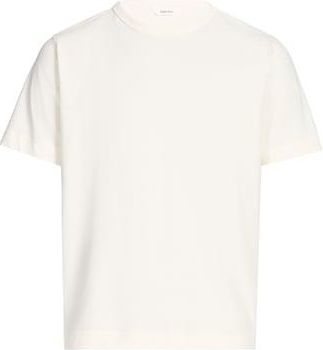 Selected T-shirt col rond en coton organique