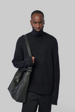 Frei-Mut Turtle Neck, Boxy Fit In Lamawool