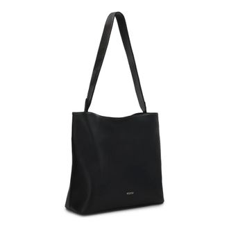 Kazar Schwarze Handtasche mit zwei Tragem&ouml;glichkeiten - - Bags - Damen - Schwarzk - ONE SIZE