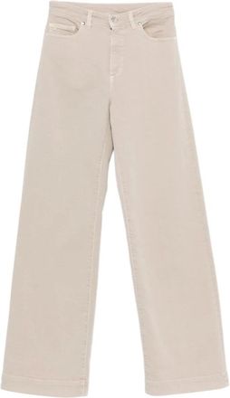 Nine In The Morning Femme, Jeans, Beige, Taille: W26 Enna Wide-leg Jeans