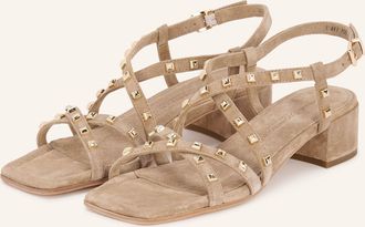 Kennel & Schmenger Sandaletten Saga Mit Nieten braun