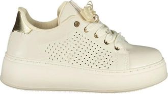 Laura Biagiotti Femme, Chaussures, Blanc, Taille: 40 EU Baskets