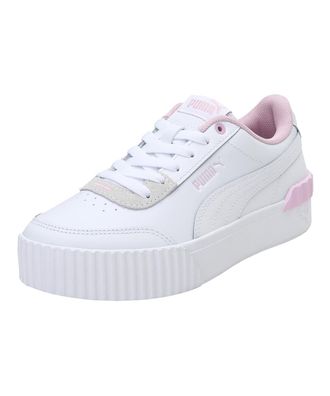 Puma Damen Carina Lift Sneaker, Wei&szlig;-Rosa Lady, 38.5 EU, wei&szlig;, 38.5 EU