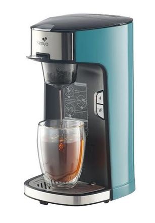 Senya Tea Time Teekanne, elektrische Teekanne, kompatibel mit losem Tee oder Beutel, mit herausnehmbarem Infuser 1415 W, SYBF-CM013V