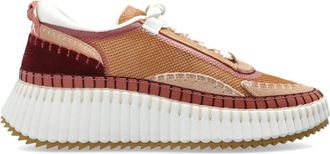 Chlo&eacute; Femme, Chaussures, Rose, Taille: 38 EU Nama Platform Baskets