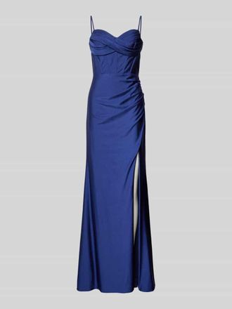 Luxuar Abendkleid mit Herz-Ausschnitt