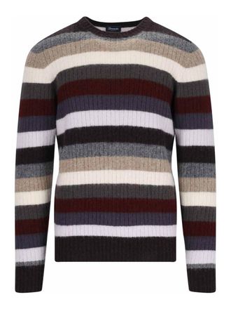 Drumohr Pull Col Bateau - Multicolore