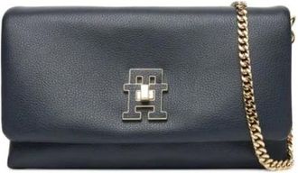 Tommy Hilfiger Femme, Sacs, Bleu, Taille: ONE Size Modern Turn Lock Crossbody Bag