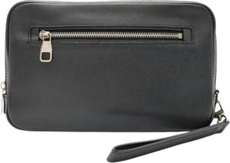 Louis Vuitton Sac pochette vintage doccasion - Homme - Pre-owned - Noir - Taille: ONE Size