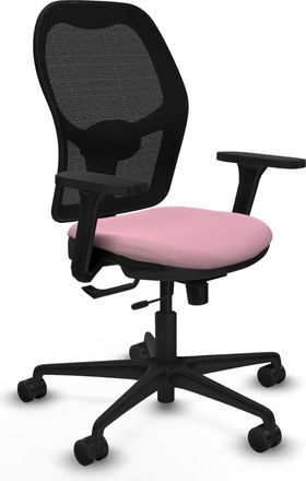 Piqueras y Crespo Schreibtischstuhl Rosa Jorquera mit 3D-Armen, h&ouml;henverstellbare Lendenwirbelst&uuml;tze, ausgestattet mit Syncro/Traslack und eingespritztem Schaum. Mit Ro