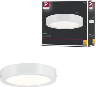 Paulmann 70642 LED Panel Lunar rund 220mm 15,5W 230V Weiß matt Alu Deckenaufbauleuchte Deckenleuchte Deckenlampe