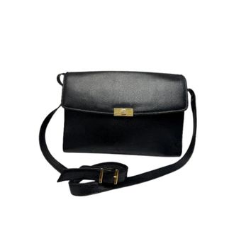 Givenchy Sac bandouli&egrave;re en cuir Pre-owned - Femme - Pre-owned - Noir - Taille: ONE Size