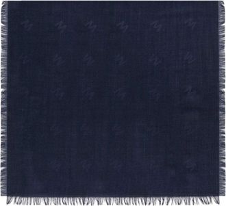 Max Mara Femme, Accessoires, Bleu, Taille: ONE Size Cedro Scarf