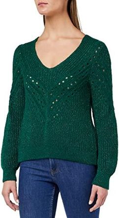 Morgan 222-MKRIKRI Pull-Over, Vert Imperial, XL Femme