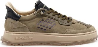 Bepositive Low-Top Sneaker - Cuprace Wing - Suede Mix Sneakers - Gr. 40 (EU) - in Beige - f&uuml;r Damen