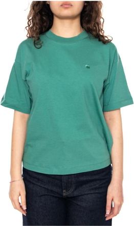 Carhartt Work in Progress Femme, Tops, Vert, Taille: 40 FR W S/S Chester T-Shirt Lyly