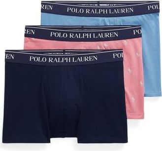 Polo Ralph Lauren Lot de 3 boxers en coton