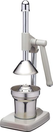 KitchenCraft Living Nostalgia Heavy Duty Hebel Zitruspresse, Arm, Grau