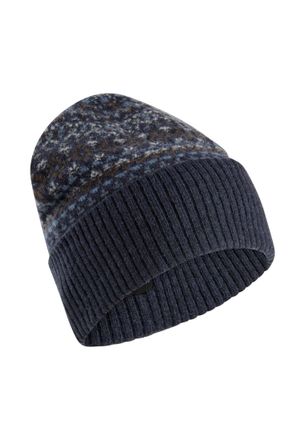 Camel Active Herren Beanie aus Reiner Wolle Navyblau, Menswear-OS