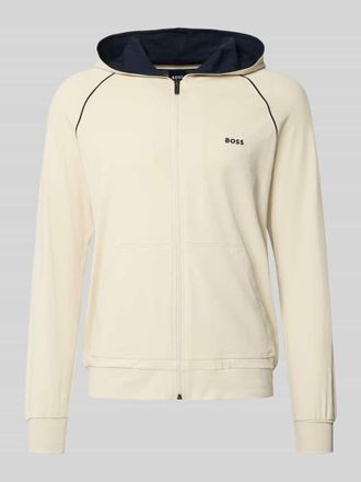 HUGO BOSS Regular Fit Sweatshirt aus Baumwoll-Mix