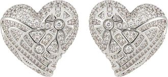Vivienne Westwood Boucles doreilles Evangeline - Femme - Accessoires - Gris - Taille: ONE Size