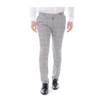 Daniele Alessandrini Ger&uuml;schte Jeans Hose - - Trousers - Herren - Grau - S