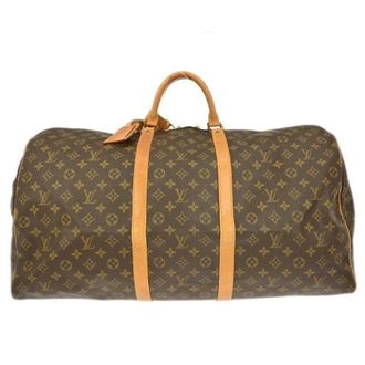 Louis Vuitton unisex, Pre-owned, Brun, Taille: ONE Size Sac week-end en toile Pre-owned