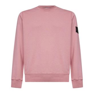 Stone Island Homme, Sweatshirts et sweats &agrave; capuche, Rose, Taille: L Stone Island Sweaters