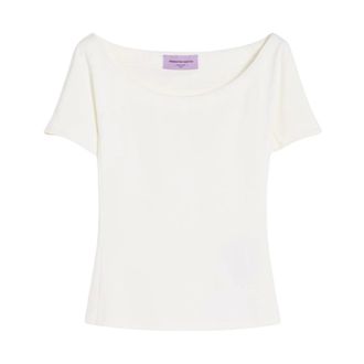 Max Mara Damen, Oberteile, Wei&szlig;, MGr&ouml;&szlig;e