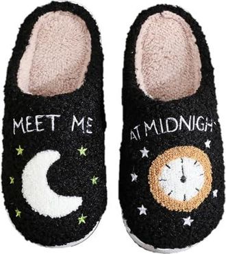 Generic Pantoufles chaudes en coton pour homme et femme - Confortables - En feutre - L&eacute;g&egrave;res - En coton - L&eacute;g&egrave;res - Pour lhiver - Mousse &agrave; m&eacute;moire de forme - 