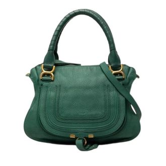 Chlo&eacute; Sac Marcie Pre-owned - Femme - Pre-owned - Vert - Taille: ONE Size