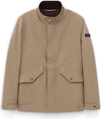 Bugatti Herren &Uuml;bergangsjacke wasserabweisend mit Cord-Details