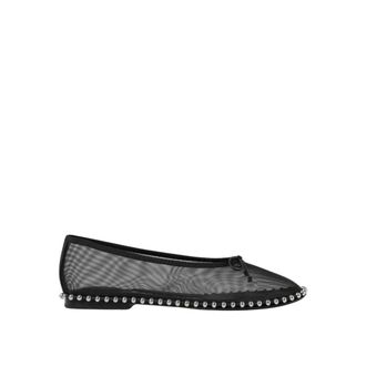 Alexander Wang Studded Trim Mesh Ballet Flats - - Shoes - Damen - Schwarzk - 37 1/2 EU