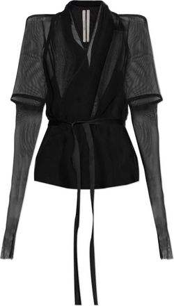 Rick Owens Femme, Vestes, Noir, Taille: 38 FR Blazers