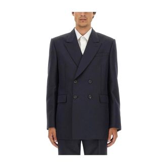 Alexander McQueen Blazer - - Suits - Herren - Blau - L