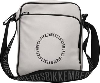 Dirk Bikkembergs Homme, Sacs, Gris, Taille: ONE Size Sac bandouli&egrave;re en similicuir