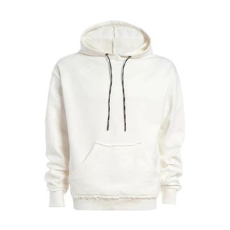 SER.O.YA Wei&szlig;e Hoodie Neo Oversize Rohnaht - - Sweatshirts & Hoodies - Damen - Wei&szlig; - XS